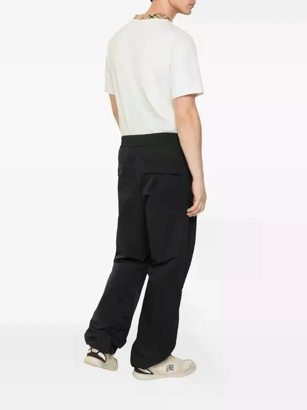 Burberry Check Drawstring Trousers