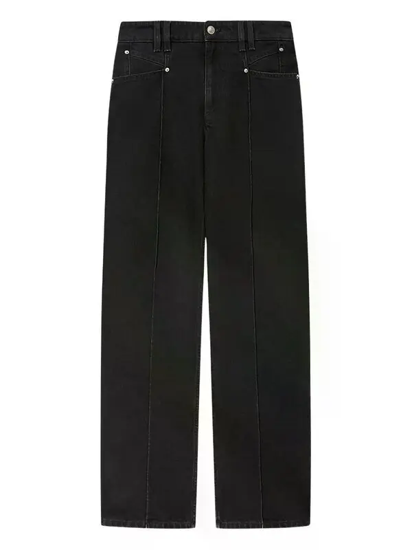 Isabel Marant Étoile Seam Detail Flared Jeans