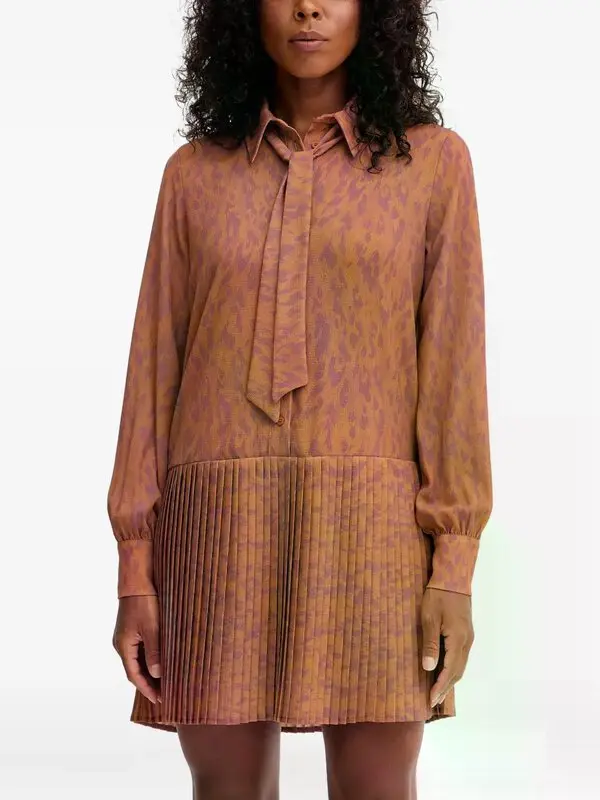 SILVIAN HEACH Pleated Mini Dress