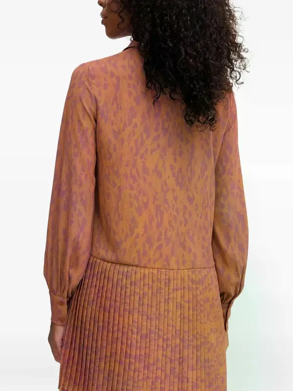 SILVIAN HEACH Pleated Mini Dress