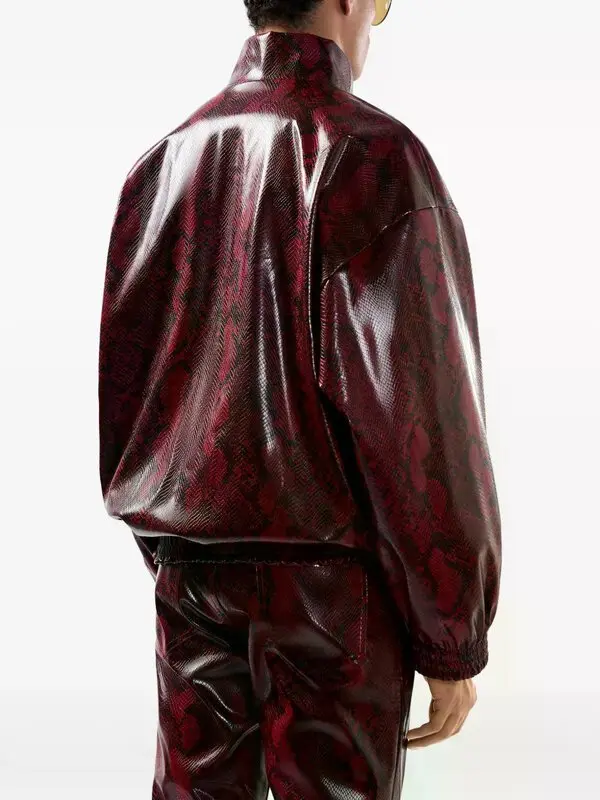 Gcds Snakeskin Zip Jacket