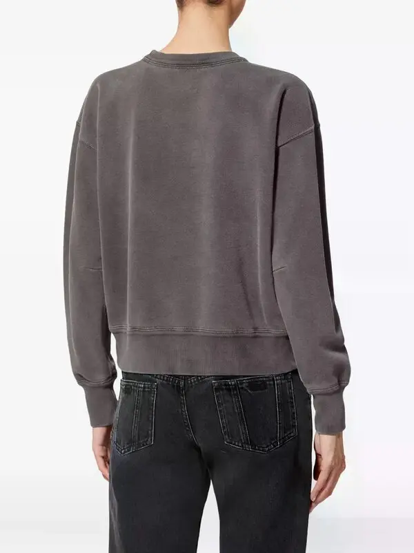 MARANT ETOILE Logo Detail Sweatshirt - Grey