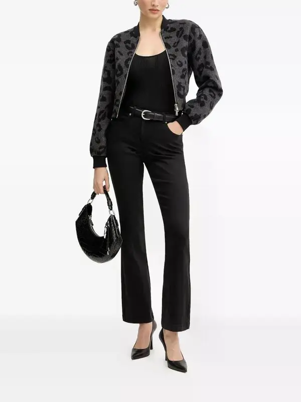 SILVIAN HEACH Leopard Print Zip Jacket