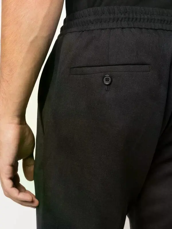 Paul Smith Drawstring Wool Trousers
