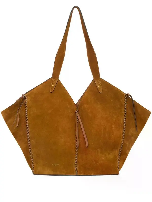 Isabel Marant Étoile Tampa Suede Shoulder Bag - Brown