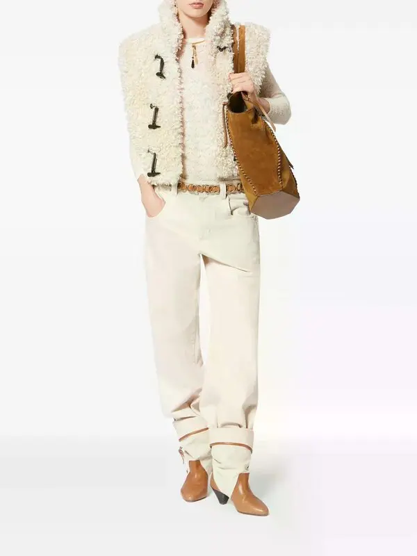 Isabel Marant Étoile Tampa Suede Shoulder Bag - Brown