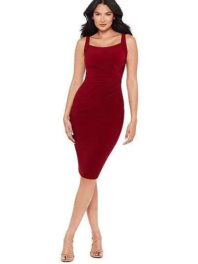Victoria's Secret Miracle Suit Diva Shaping Dress - Red