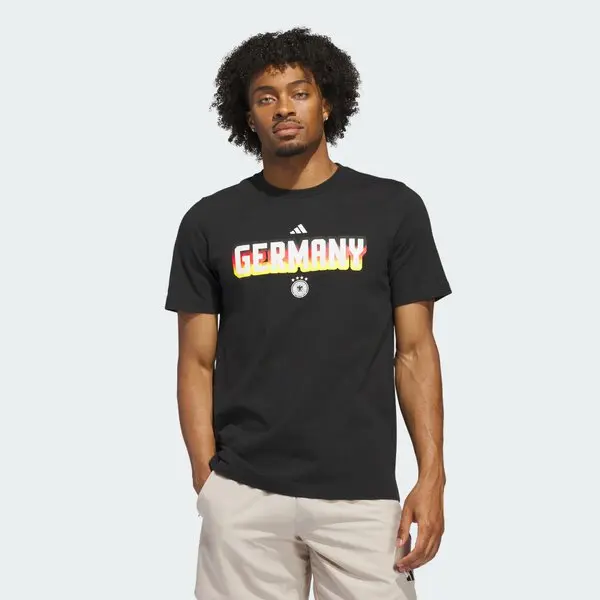 Adidas Fifa World Cup™ 26 Germany Home Graphic Tee - Black