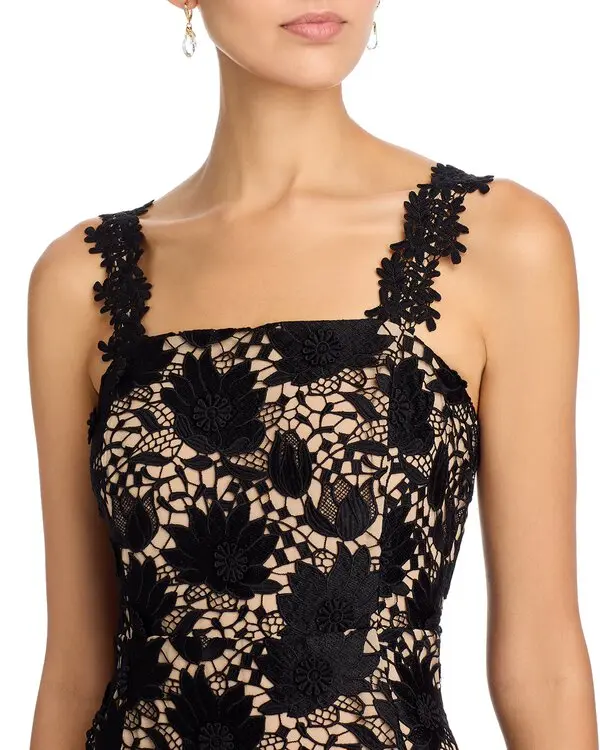 Elie Tahari The Francoise Dress In Noir - 50% Off | Editorialist