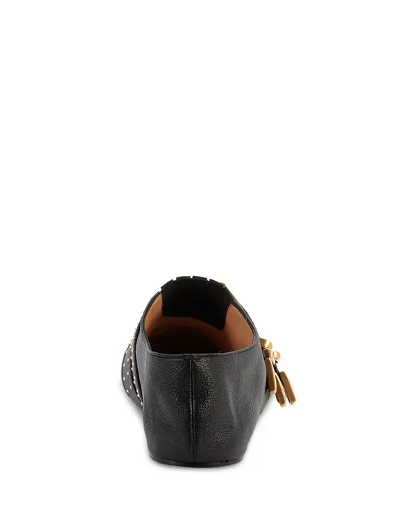 Chloé Susan Buckled Flats - Black
