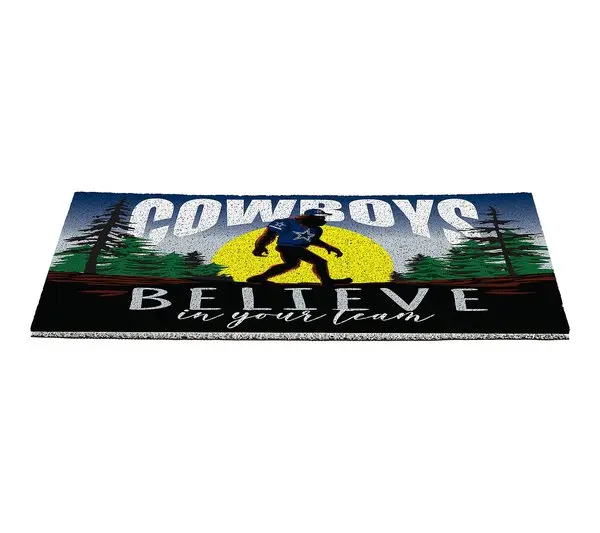 EVERGREEN Nfl Team With Bigfoot Pvc Doormat
