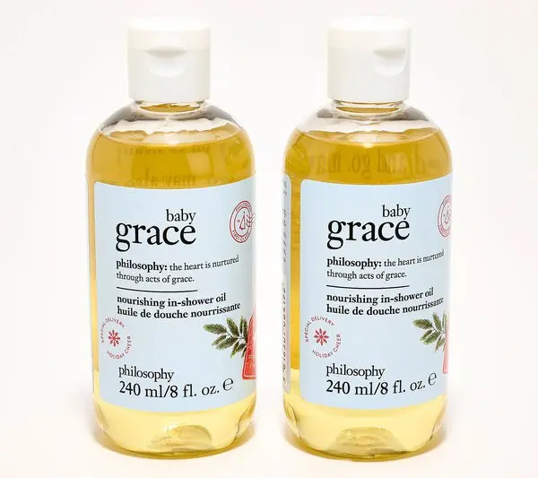 PHILOSOPHY Grace & Love In Shower Oil 8oz Duo - One-color