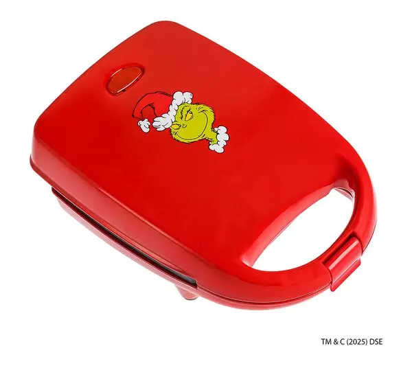 UNCANNY BRANDS The Grinch Single Sandwich Maker