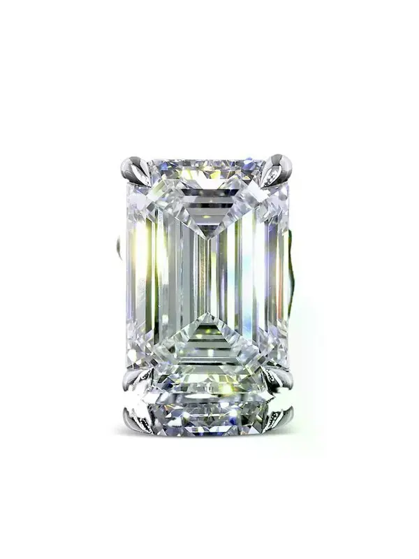 JEWELS AFICIONADO 14k White Gold Diamond Stud Earrings