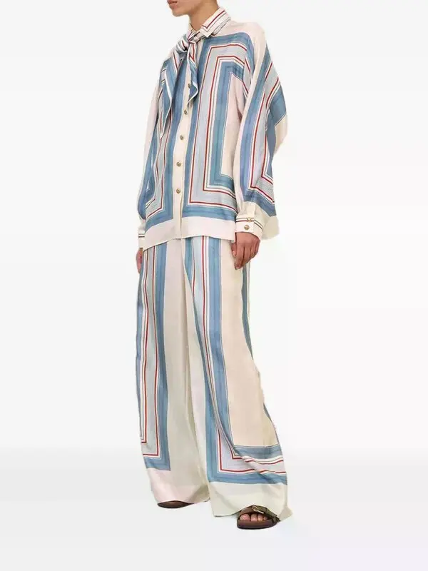 Zimmermann Relaxed Scarf Shirt