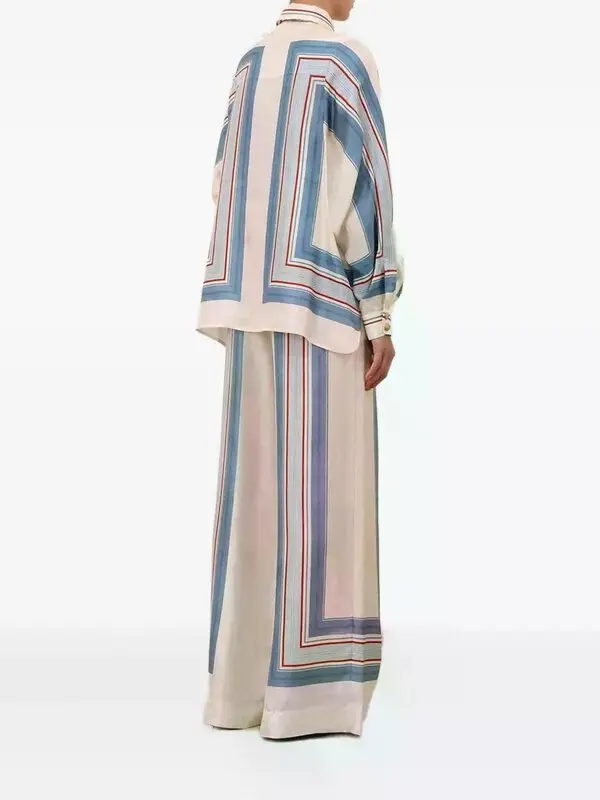 Zimmermann Relaxed Scarf Shirt
