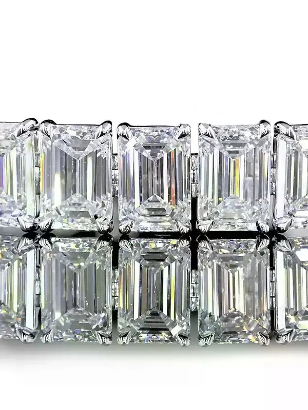 JEWELS AFICIONADO 14k White Gold Diamond Bracelet