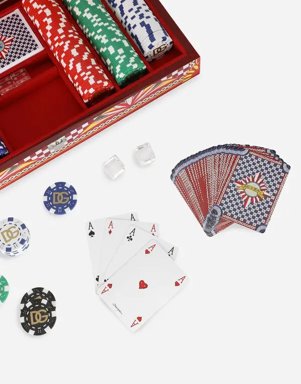 Dolce & Gabbana Plexiglass Poker Set