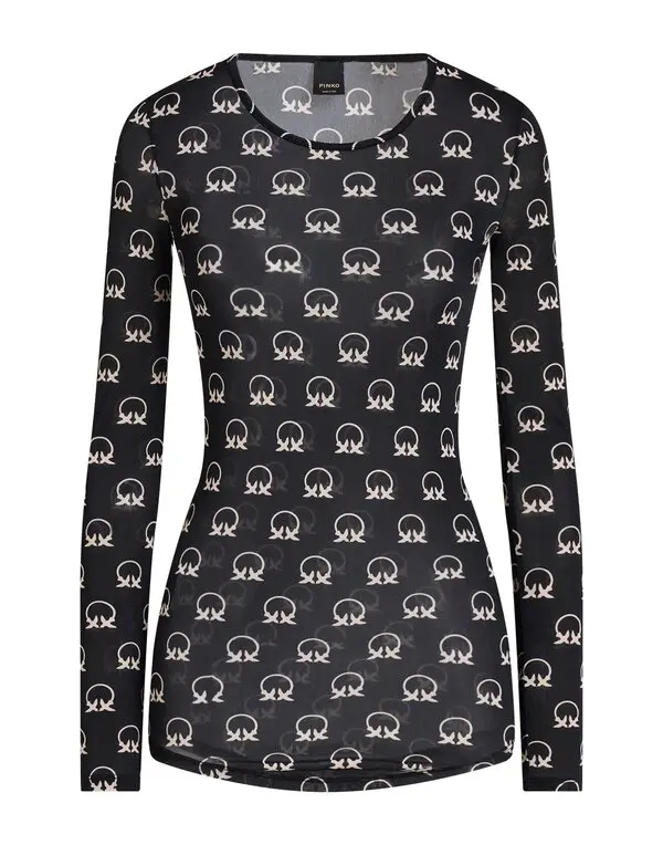 Pinko Logo-print Jersey T-shirt