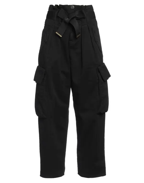 Pinko Cotton Denim Cargo Pants