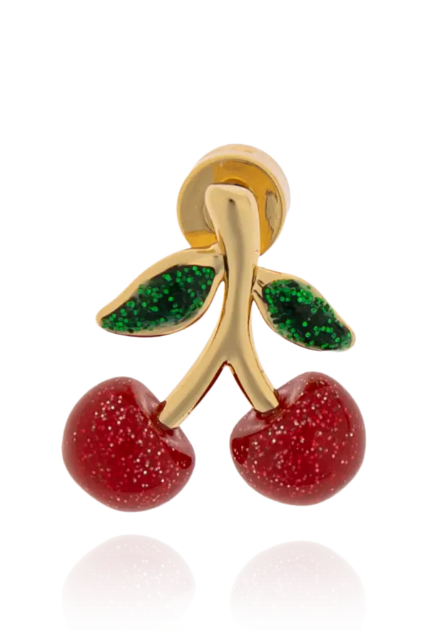 COACH Cherry Motif Earrings - Red