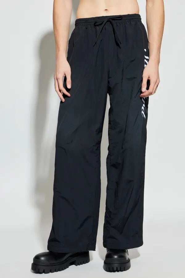 Balenciaga Trousers With Logo