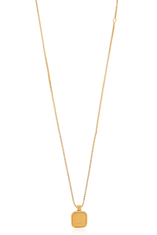 Balenciaga Brass Necklace - Gold