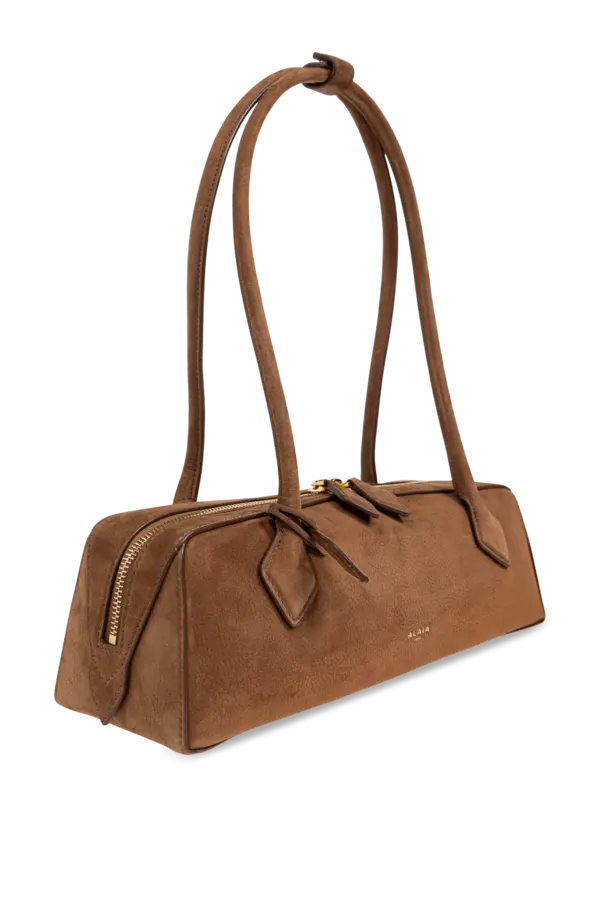 Alaïa Shoulder Bag Le Teckel - Brown