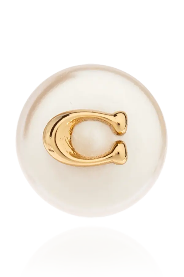 COACH Earrings With Pearl