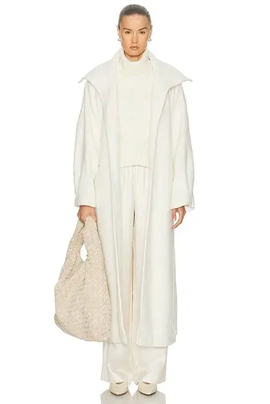Simkhai Sleeveless Turtleneck Knit Top - Ivory