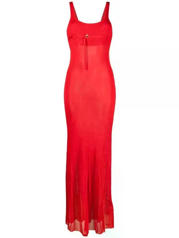 Jacquemus La Robe Maille Maxi Dress