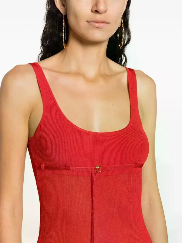 Jacquemus La Robe Maille Maxi Dress