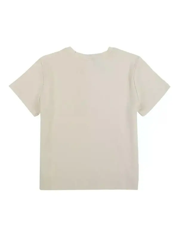 NEW BALANCE Logo-patch T-shirt - Neutrals