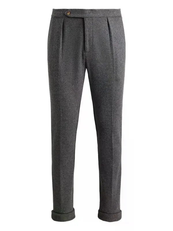 Polo Ralph Lauren Pressed-pleat Trousers - Grey