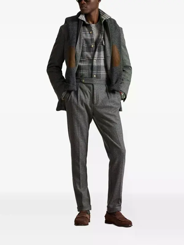 Polo Ralph Lauren Pressed-pleat Trousers - Grey