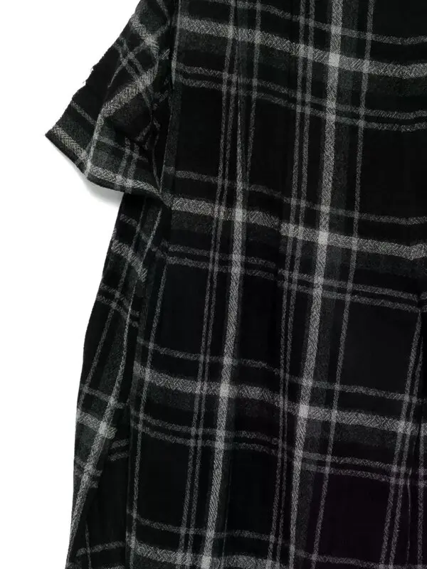 LIMI FEU Checked Flared Trousers