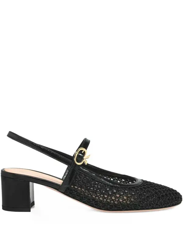 GIANVITO ROSSI Francoise Buckle-strap Pumps
