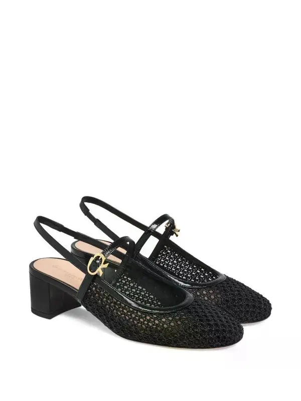 GIANVITO ROSSI Francoise Buckle-strap Pumps