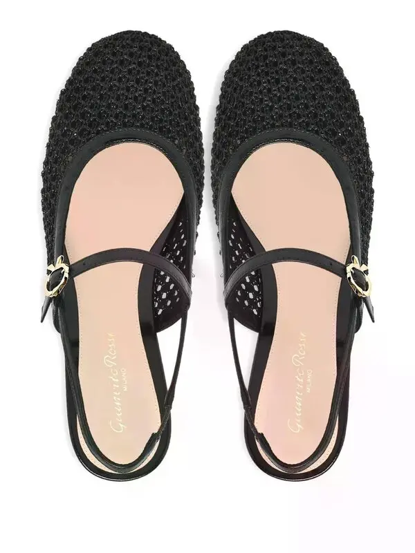 GIANVITO ROSSI Francoise Buckle-strap Pumps