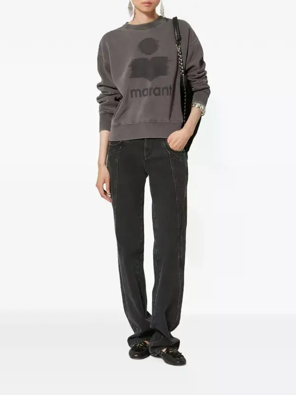 MARANT ETOILE Mobyli Sweatshirt - Grey