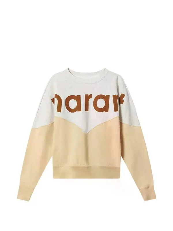 MARANT ETOILE Colourblock Sweatshirt - Neutrals