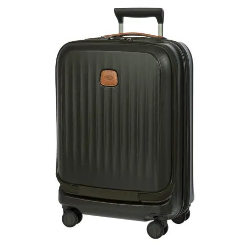 Bric'S 2-piece Set: Taormina Carry-on Spinner And X-travel Deluxe Duffle - Olive