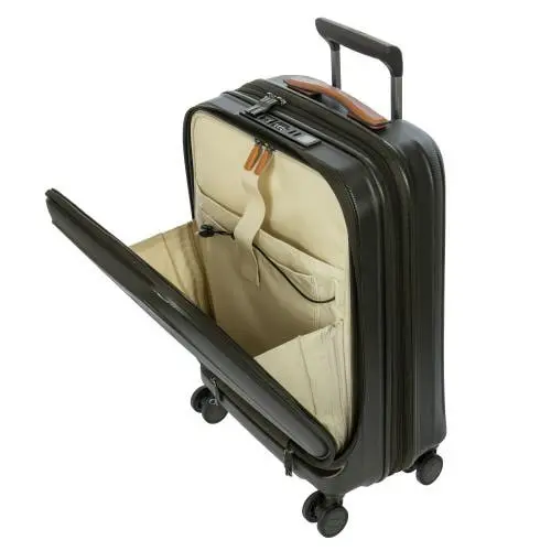 Bric'S 2-piece Set: Taormina Carry-on Spinner And X-travel Deluxe Duffle - Olive