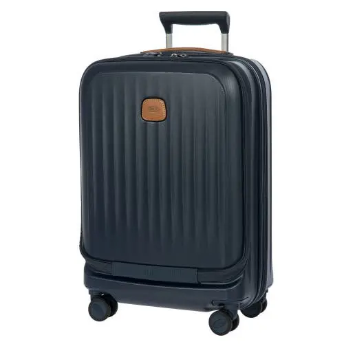 Bric'S Taormina 21" Carry-on Spinner And X-travel Nomad Backpack Set - Navy