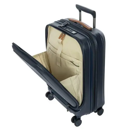 Bric'S Taormina 21" Carry-on Spinner And X-travel Nomad Backpack Set - Navy