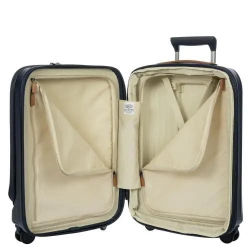 Bric'S Taormina 21" Carry-on Spinner And X-travel Nomad Backpack Set - Navy