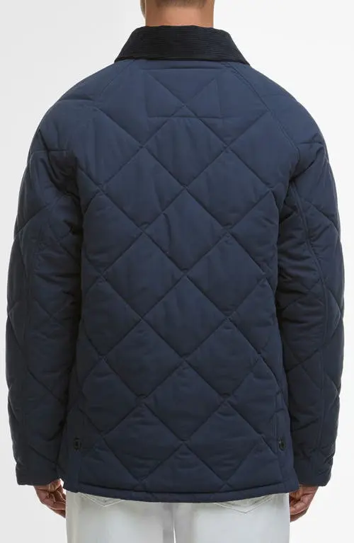 Barbour Bedale Quilted Jacket - Navy