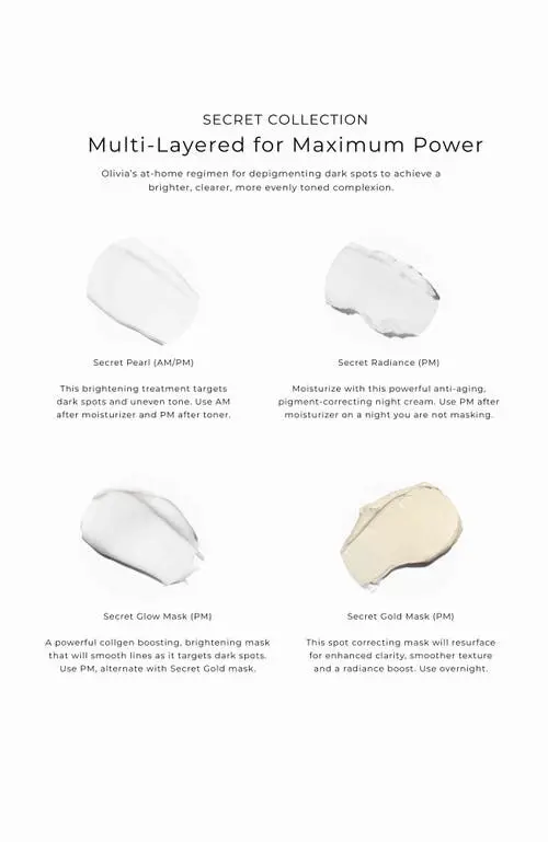 OLIVIA QUIDO SKINCARE The Secret Collection