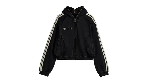 Adidas X Thug Club Teamgeist Zip Up Hoodie - Black
