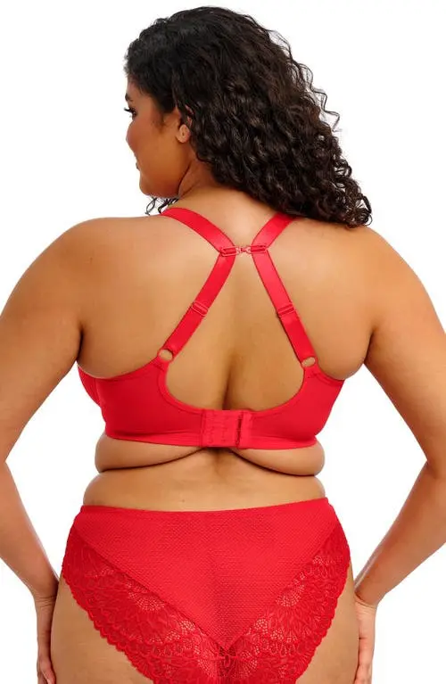 Elomi Tiernie Underwire Plunge Bra - Red